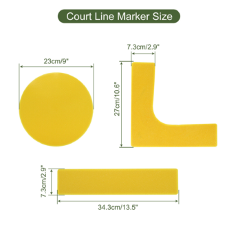 Pickleball Court Markers | Easy DIY Setup for Practice & Play - Nova ...